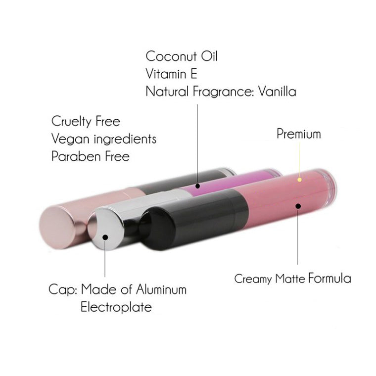 SENSATIONAL Creamy Matte Liquid Lipstick – Love Gloria